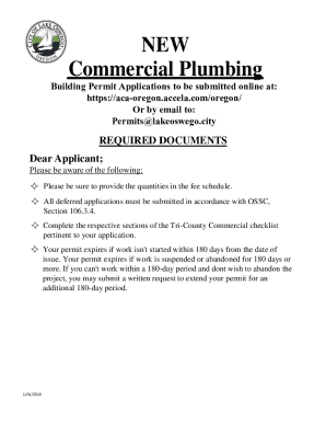 Fillable Online Commercial Permits Forms Fax Email Print - pdfFiller