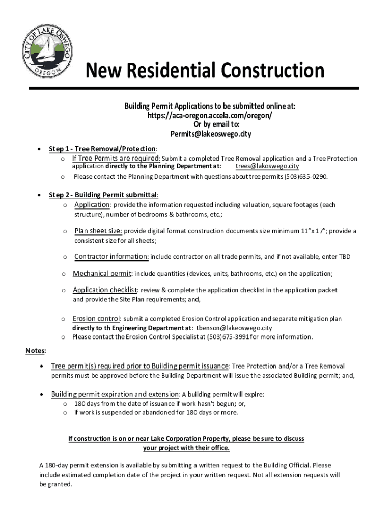 Fillable Online New res Construction Title Page Fax Email Print - pdfFiller