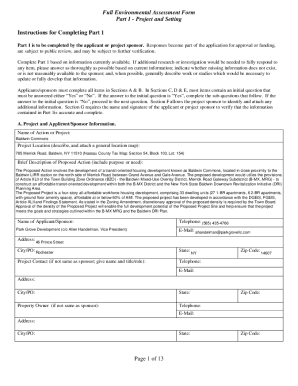 Fillable Online state environmental quality review act (seqra) Fax ...