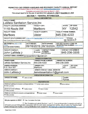 Fillable Online Permitted Construction and Demolition Debris Handling ...