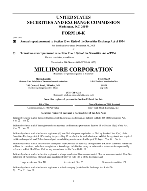 Fillable Online media corporate-ir MILLIPORE CORPORATION - Media Corporate IR Net Fax Email ...