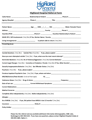Fillable Online Internal Medicine Department - Patient History Form Fax ...