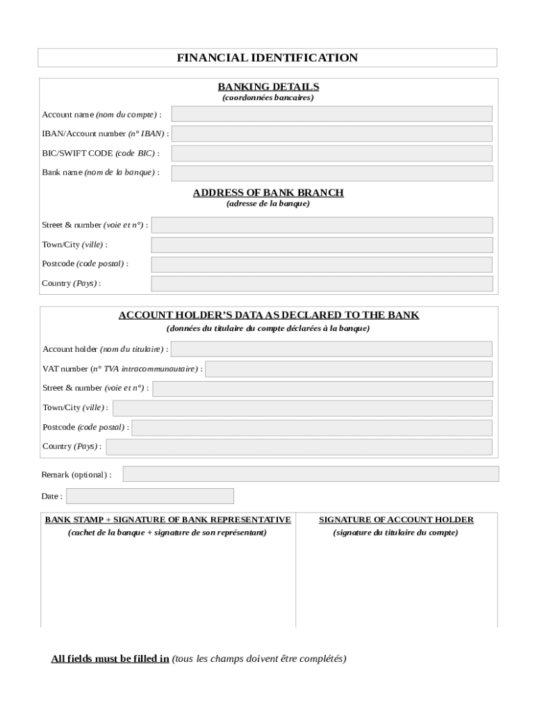 Fillable Online foreign direct deposit enrolment form formulaire d ...