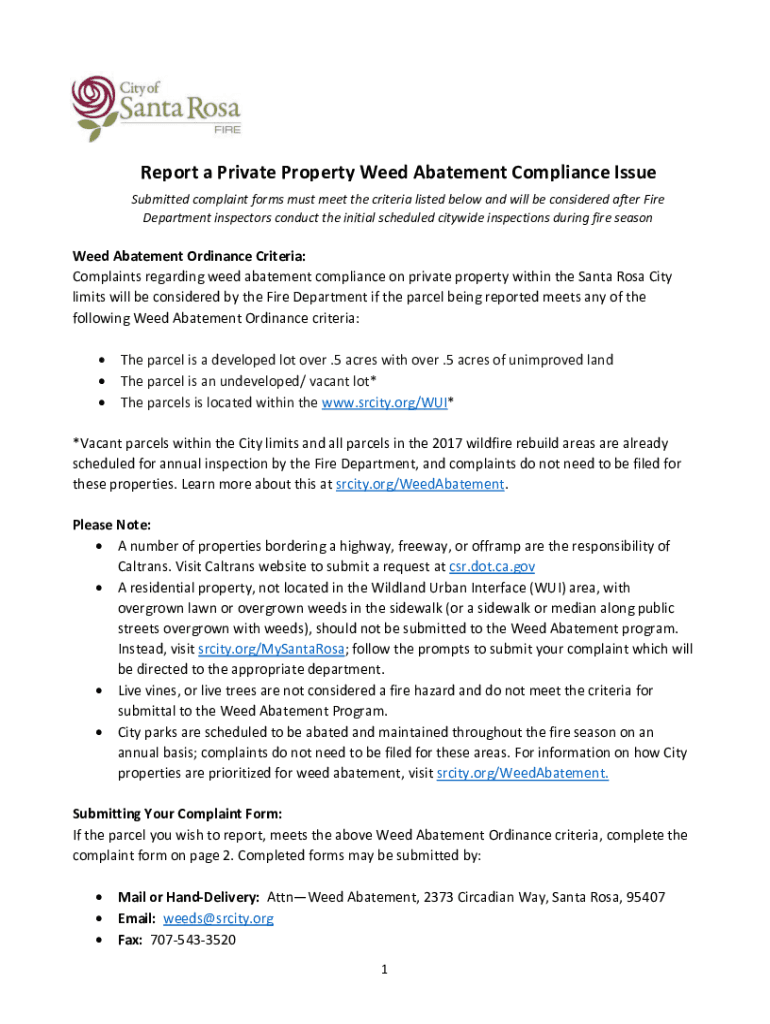 Fillable Online Defensible Space Inspections - Ross Valley Fire ...