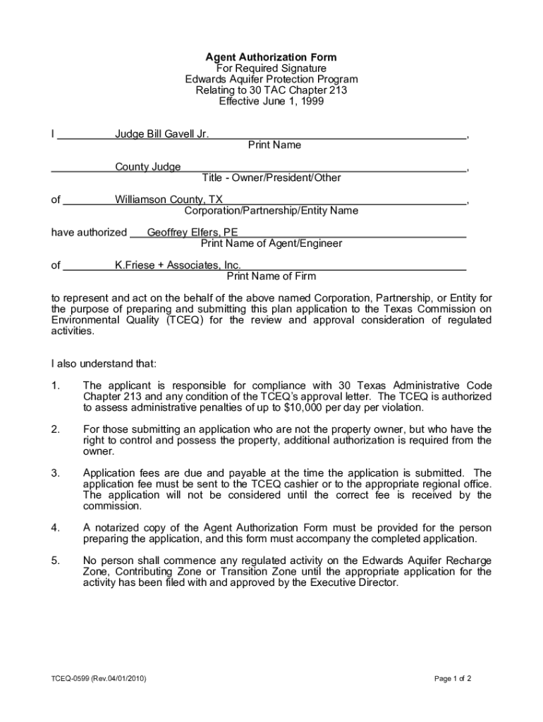 Fillable Online Agent Authorization Form For Required Signature Fax ...