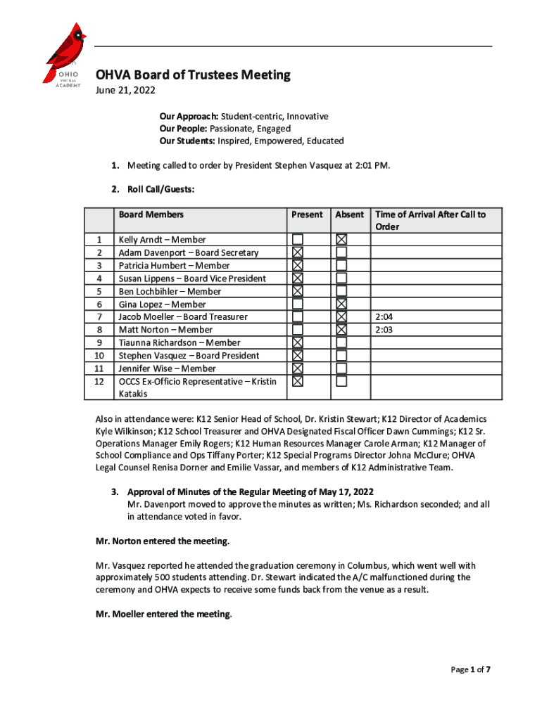 Fillable Online Ohio Virtual Academy Named 2022 Cognia School of ...