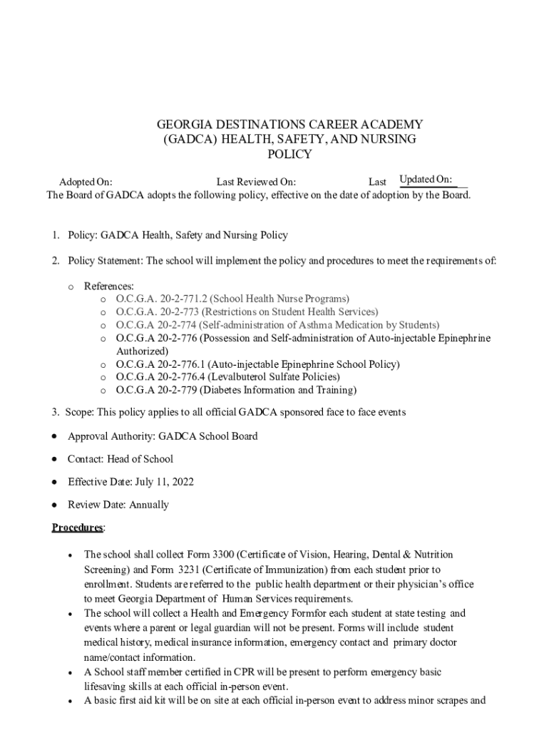 Fillable Online Updated CDC Recommendations for the Management of ...
