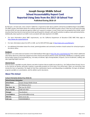Fillable Online Joseph George Middle - School Directory Details ... Fax ...