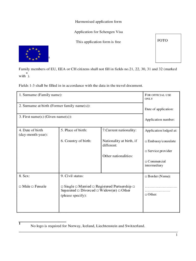 Fillable Online Family members of EU, EEA or CH citizens shall not fill ...