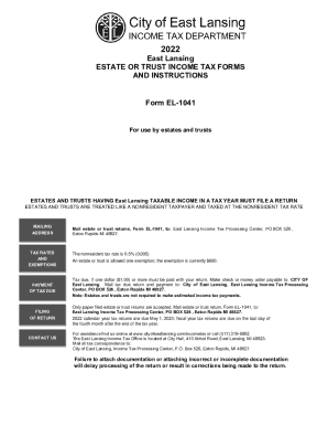 Fillable Online ESTATE OR TRUST INCOME TAX FORMS Fax Email Print ...