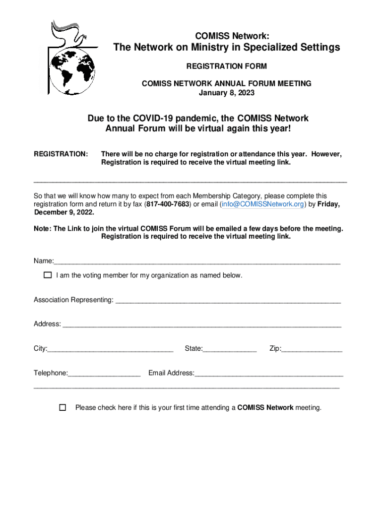 Fillable Online COMISS Network: Home Fax Email Print - pdfFiller