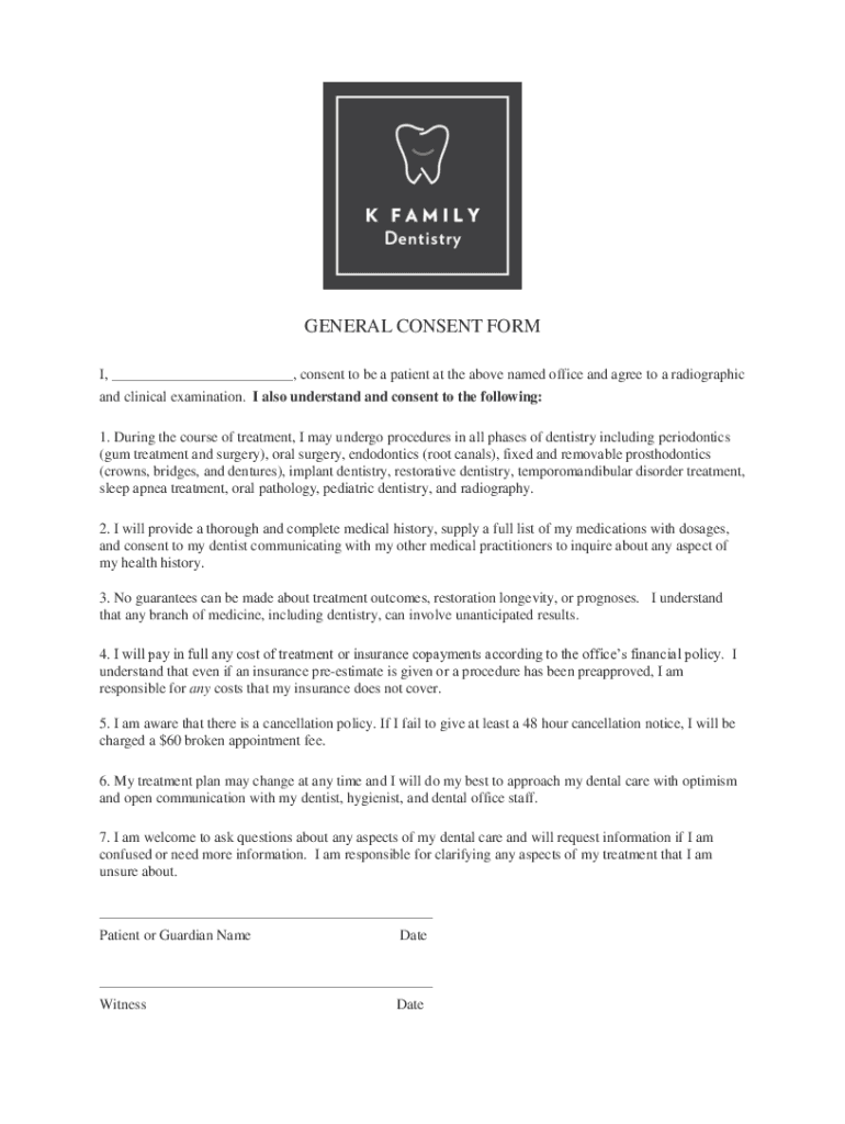 Fillable Online Commonly Used Spanish Patient Forms: Consent, Refusal ...