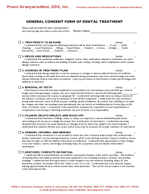 Fillable Online general consent form Fax Email Print - pdfFiller