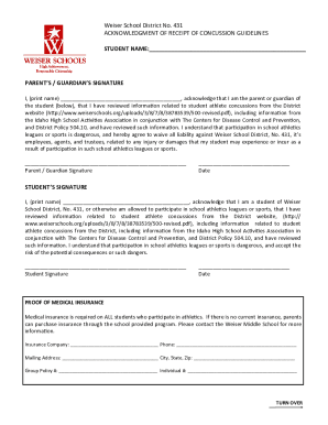 Fillable Online athletic participation and physical exam forms Fax ...