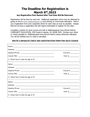 Fillable Online How to register or update your registration information ...