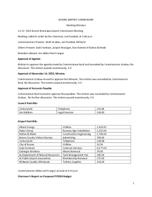 Fillable Online Airport commission appoints new airport manager Fax ...