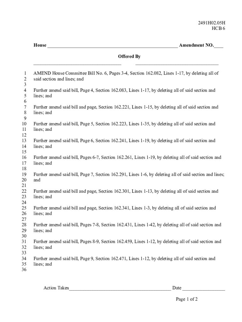 Fillable Online house mo 68th Legislature HR 0001.001 - 1 - Authorized Print Version Fax Email ...