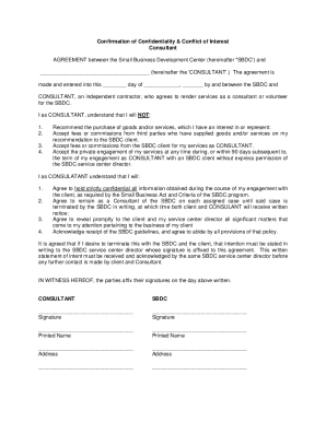 Fillable Online Confidentiality and Non-disclosure Acknowledgement Fax ...