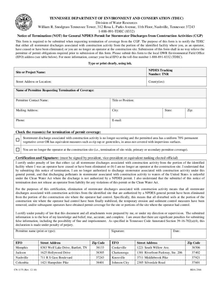 Fillable Online STORMWATER POLLUTION STORMWATER POLLUTION ... Fax Email ...