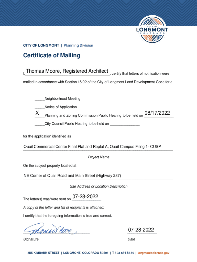 Fillable Online CERTIFICATE OF PROPERTY POSTING Fax Email Print - pdfFiller