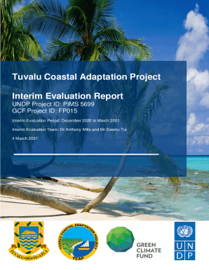 Fillable Online How is Tuvalu responding to the threat of Climate ...