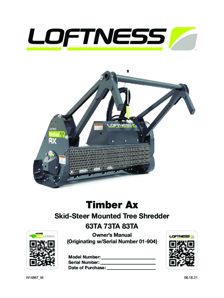 Fillable Online Loftness Timber Ax Hydraulic Skid-Steer Mounted Brush ...
