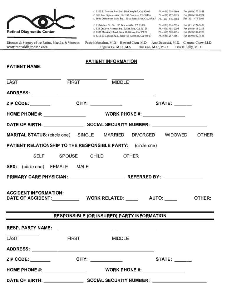 Fillable Online A to Z list of common illnesses and conditions Fax ...