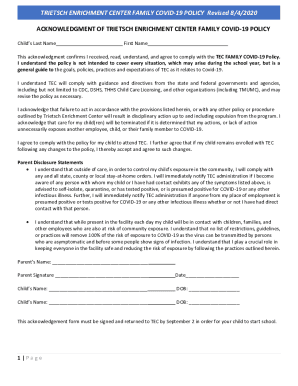 Fillable Online COVID-19: Isolation and Precautions in Early Care ...