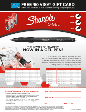 Fillable Online SHARPIE S-Gel Gel Pens, Bold Point (1.0mm), Black Ink ...