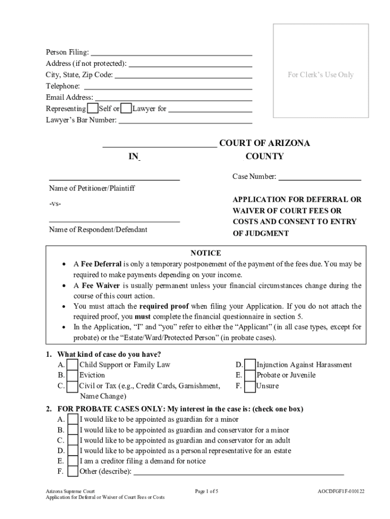 Fillable Online Waiver or Deferral of Fees Sample Clauses Fax Email ...