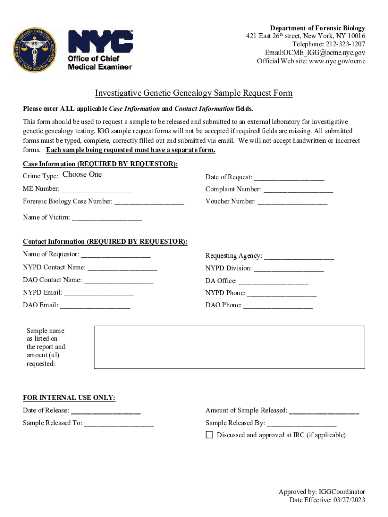 Fillable Online Request for Match Information Form Fax Email Print ...