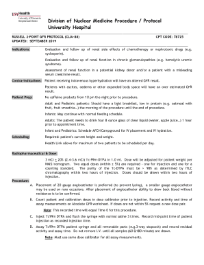 Fillable Online CPT Codes to Bill Nuclear Medicine Procedures Fax Email ...