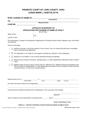 Fillable Online SCO-CLC-PBT 21.01 - Affidavit in Support of Application ...