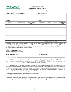 Fillable Online Agreement For The Sale Of Goods: Definition & Sample Fax Email Print - pdfFiller