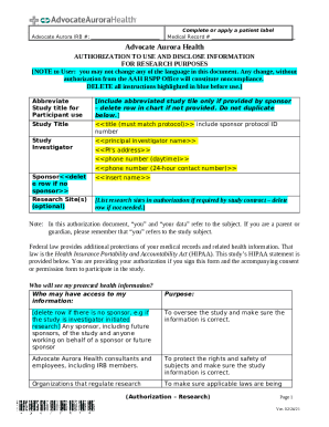Authorization to release ination Doc Template | pdfFiller