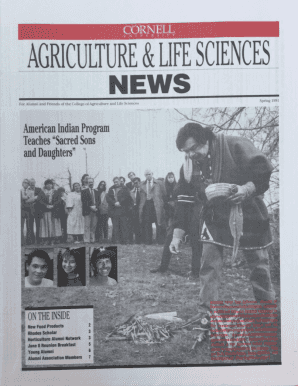 Fillable Online ecommons cornell College of Agriculture and Life ...