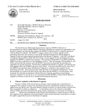 Fillable Online Major Cases - City Attorney of San Francisco Fax Email ...