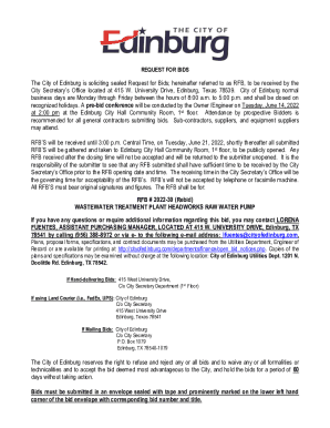 Fillable Online Request for SEALED PROPOSAL Fax Email Print - pdfFiller