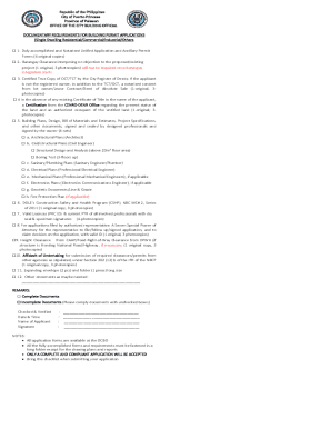 Fillable Online Puerto Princesa City Occupancy Permit Application Form ...