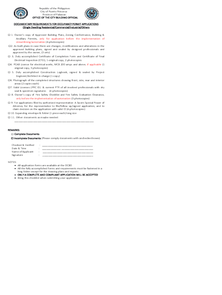 Fillable Online 1 - NBC Form B-01 - Building Permit FormPDF Fax Email Print - pdfFiller