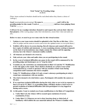 Fillable Online Trial Script for Presiding Judge Virtual Competition ...