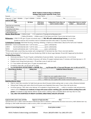 Fillable Online McMaster Pediatric Diabetes Outpatient Clinic Referral ...