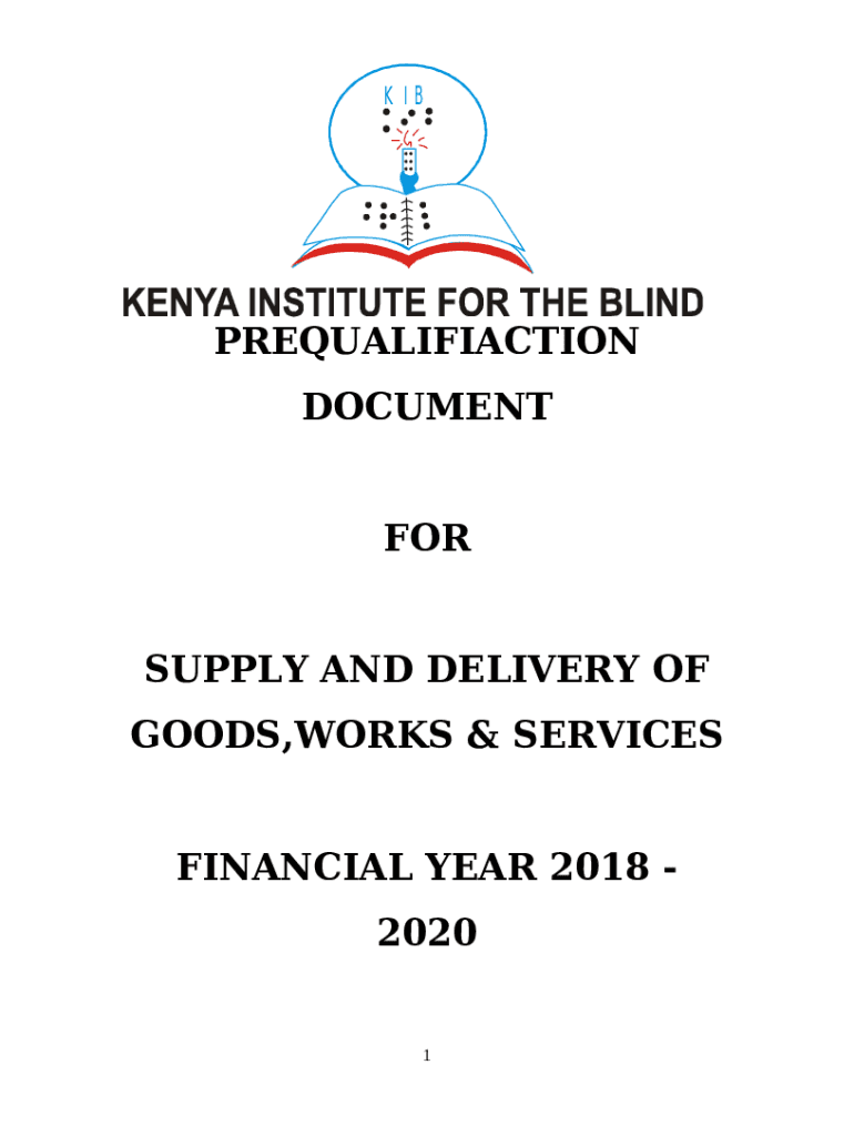 expression of interest prequalification of vendors for supply ... Doc ...