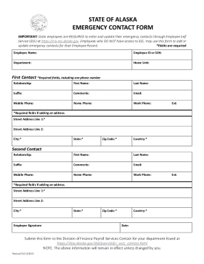 Fillable Online doa alaska Division of Finance Forms - Alaska ...