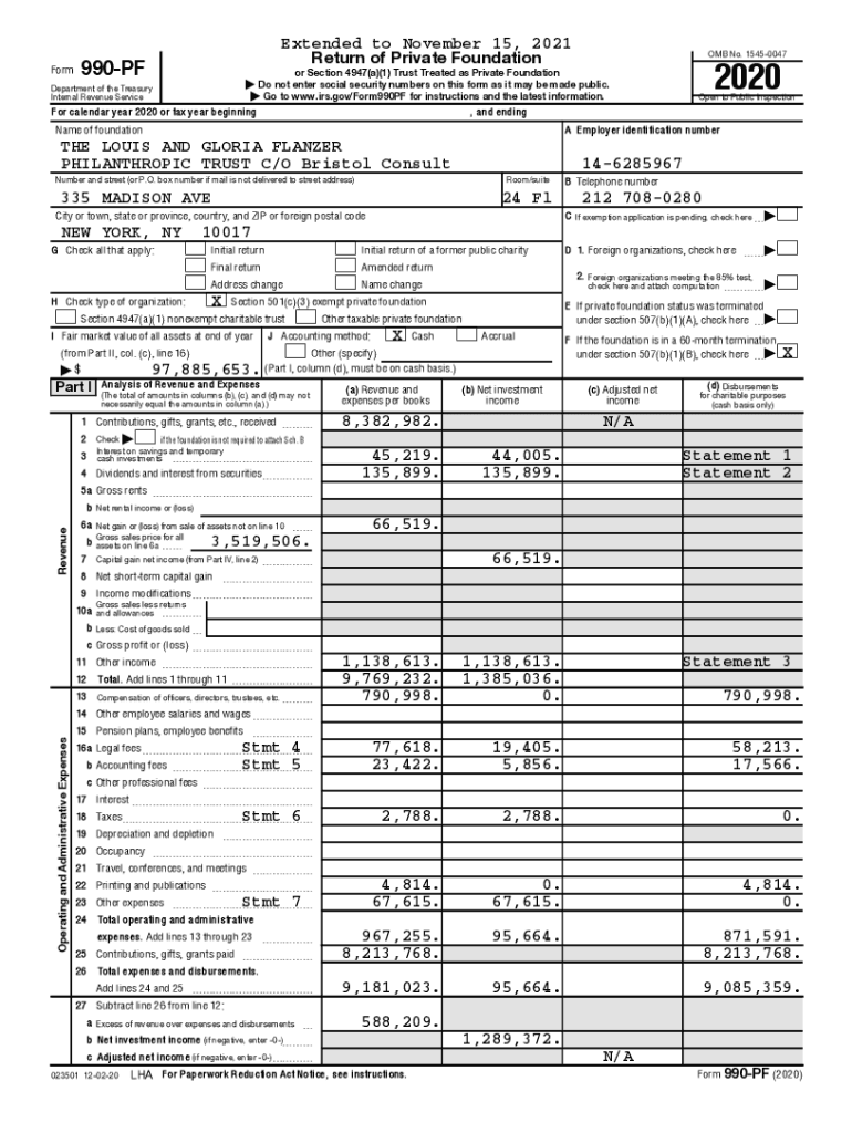 Fillable Online The-Cleveland-Foundation-2020-Form-990-Public- ... Fax ...