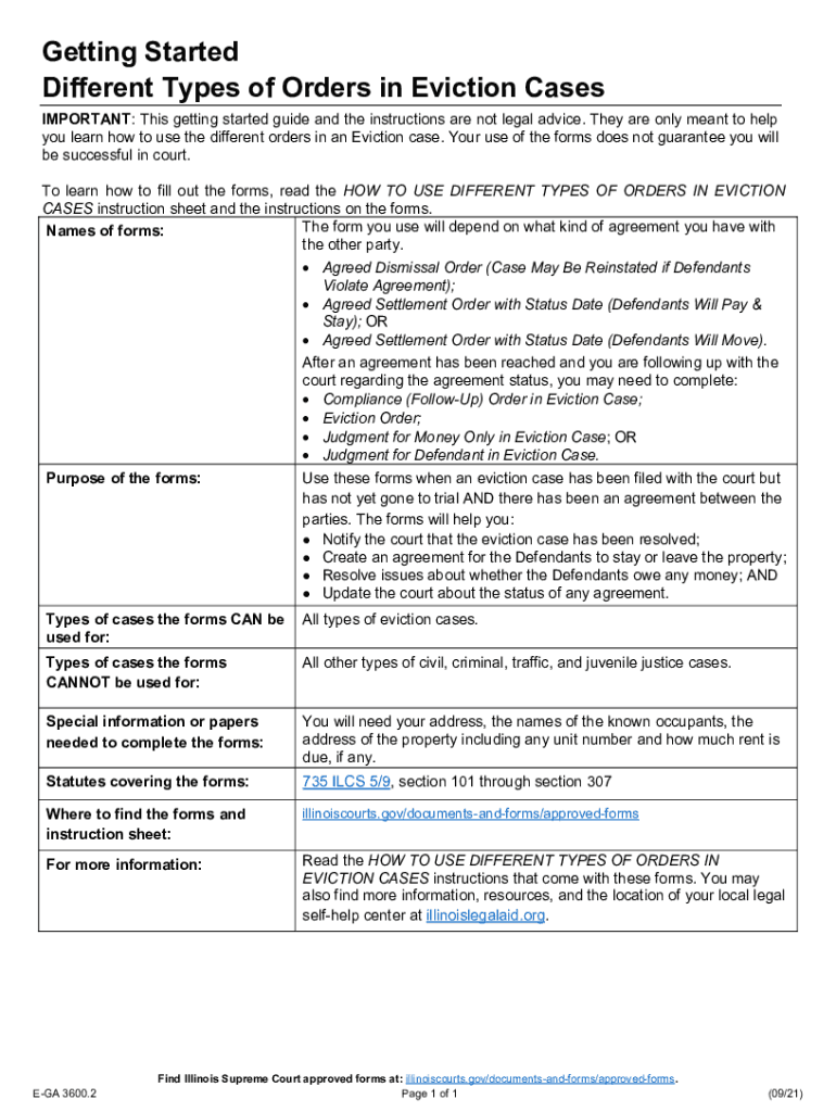 Fillable Online Illinois Standardized Forms - Approved - Getting ...
