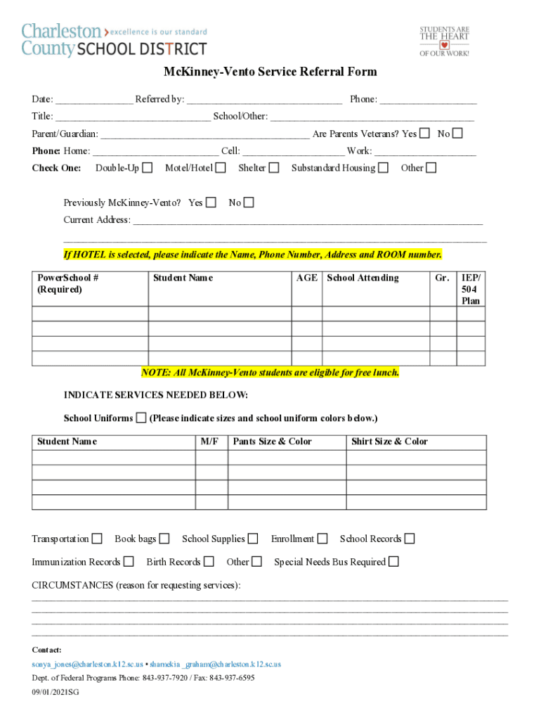 Fillable Online Families in Transition Program Enrollment Form Fax Email Print - pdfFiller