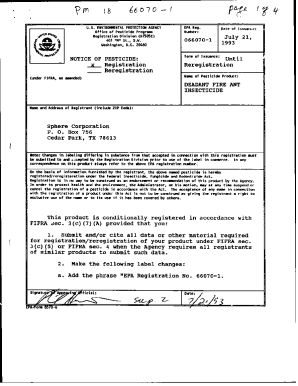Fillable Online U.S. EPA, Pesticide Product Label, TRUE STOP ...