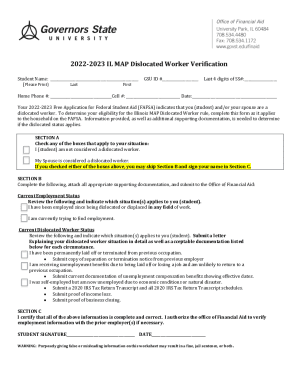 Fillable Online GSU ID # Fax Email Print - pdfFiller