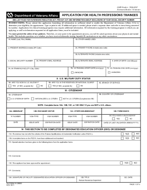 Fillable Online Va Form 10 2850d - Fill Online, Printable, Fillable ...